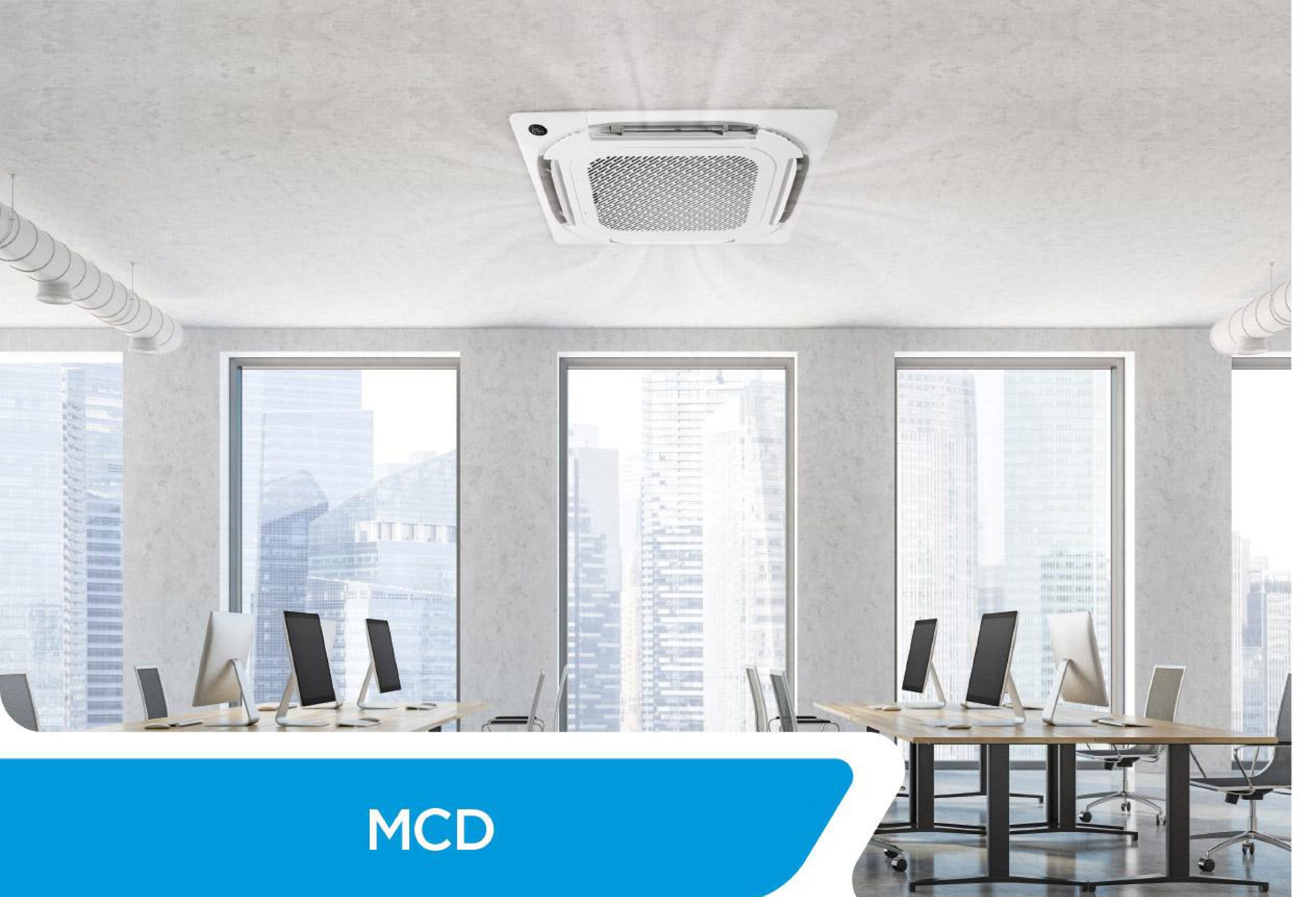 AC Cassette Midea MCD